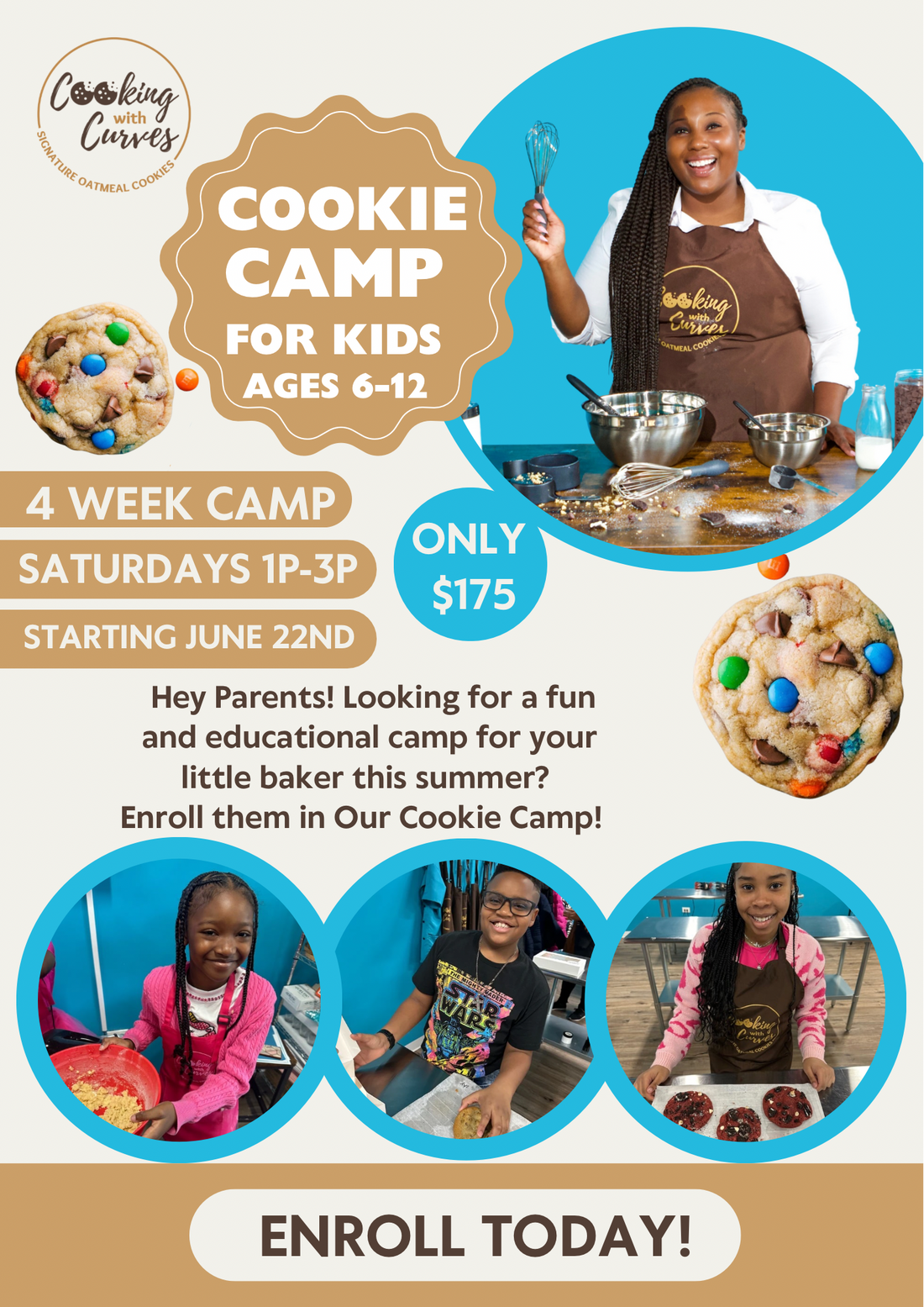 Cookie Baking Classes – Cooking with Curves