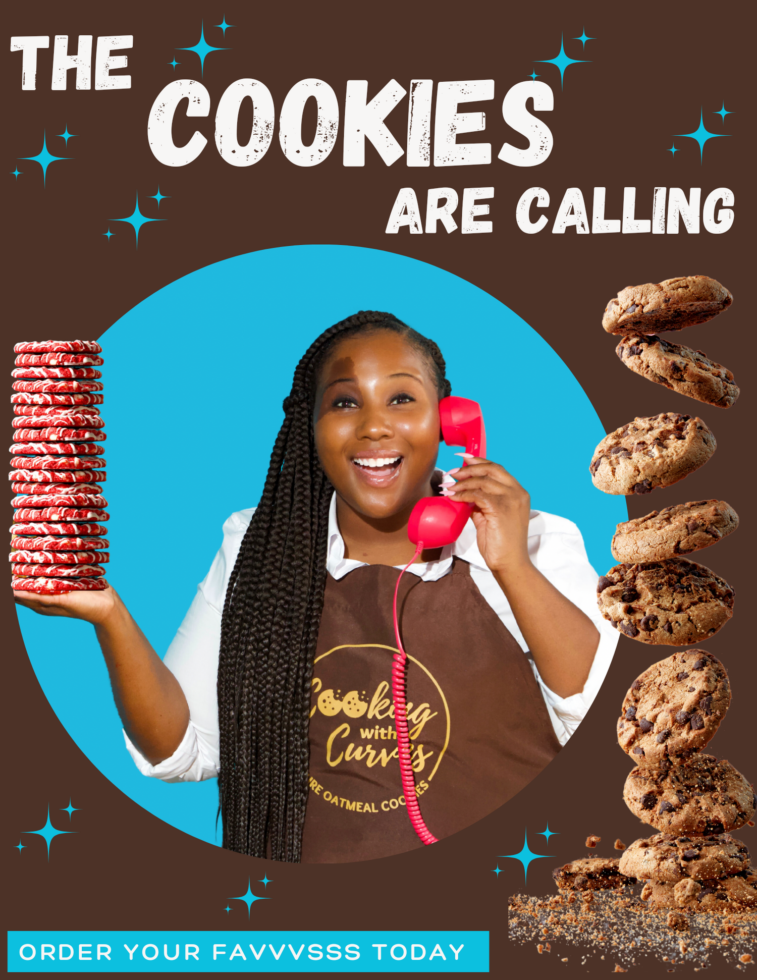 Cookie Cakes – Cooking with Curves